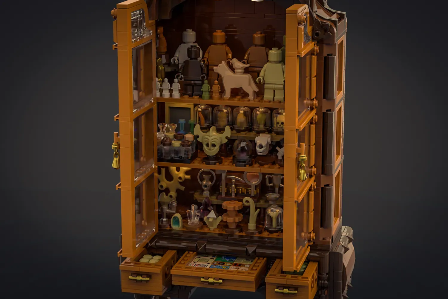 Antique Cabinet | LEGO® Ideas