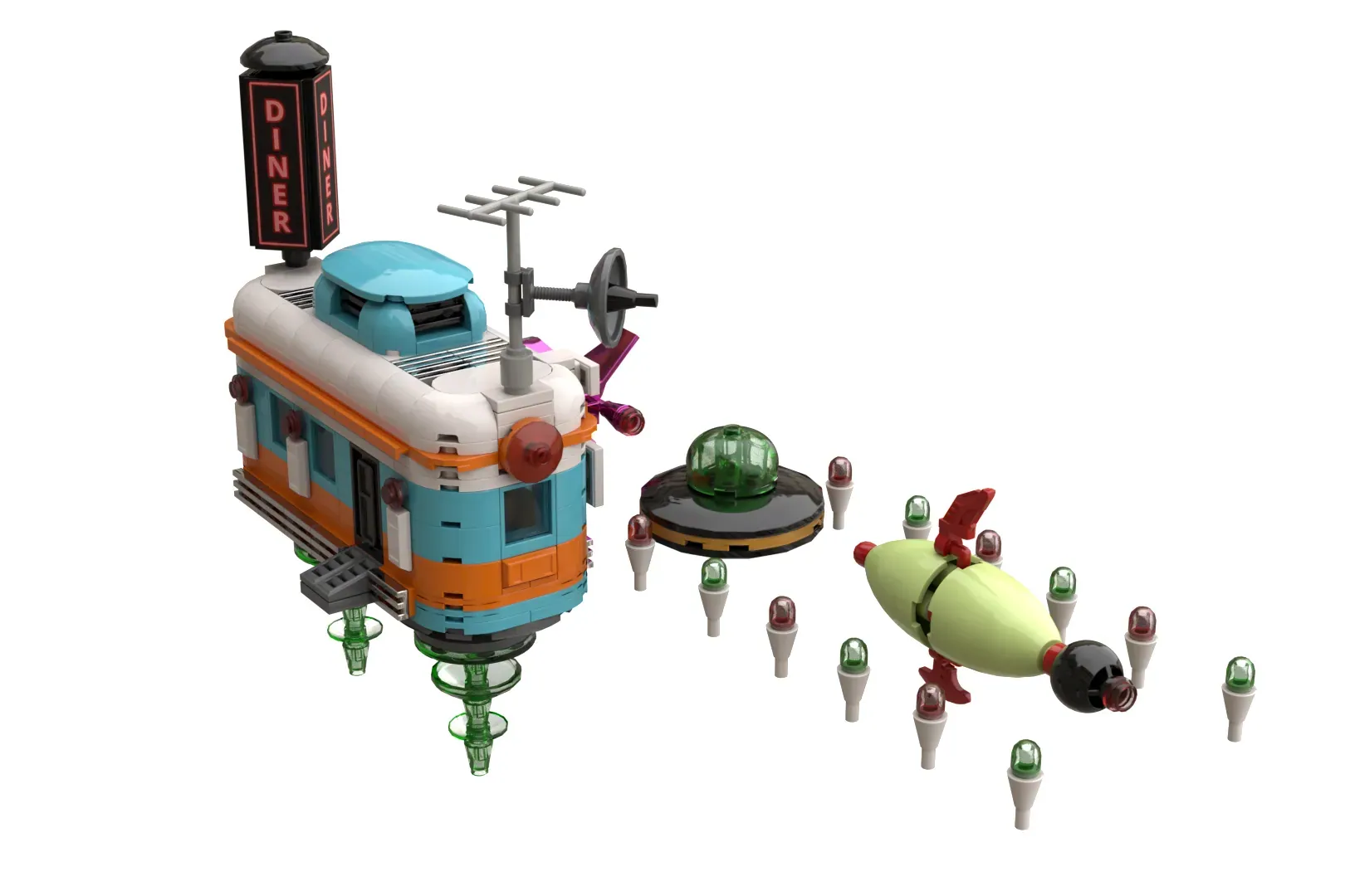 Space Diner | LEGO® Ideas