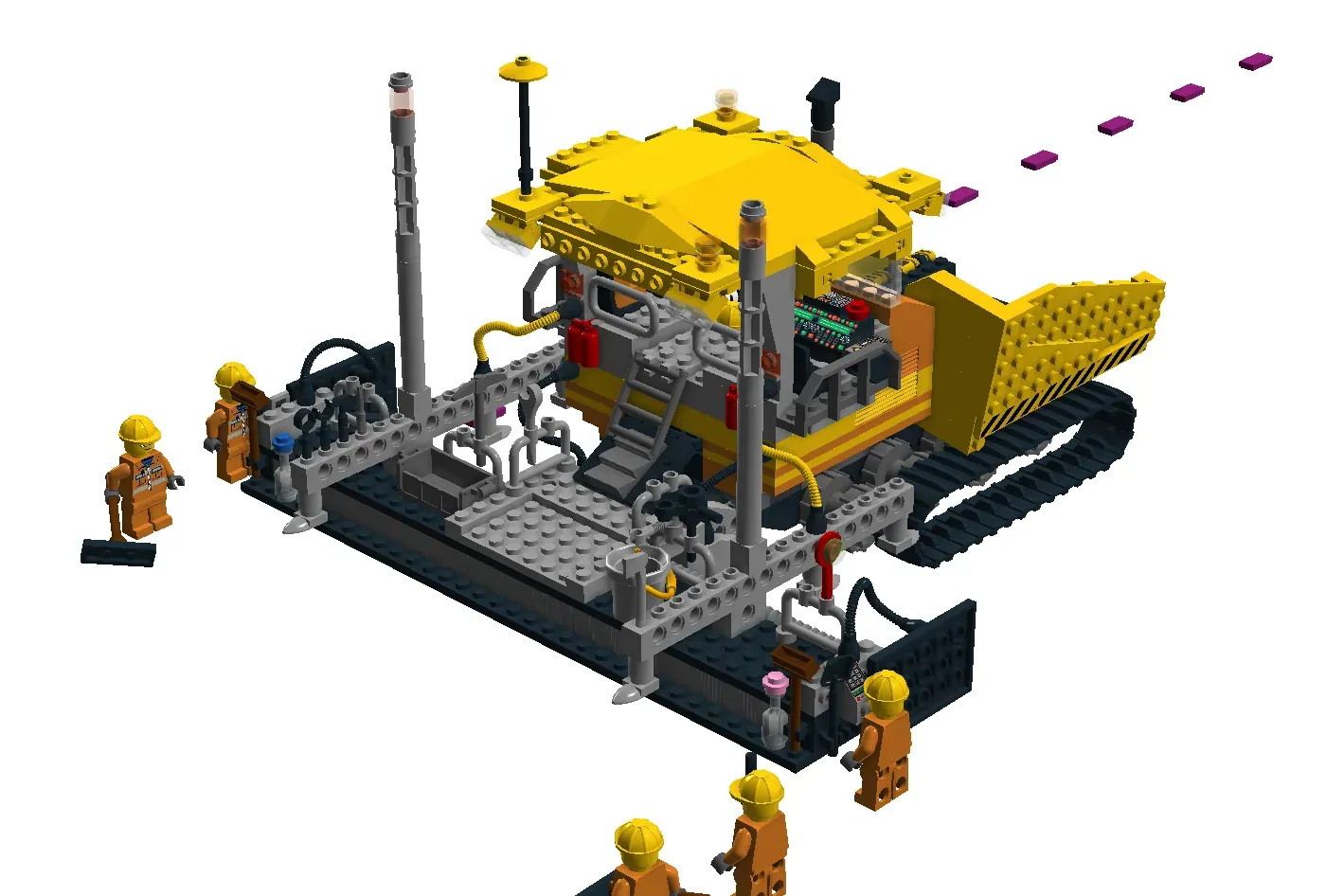 Asphalt Paver / Road Construction | LEGO® Ideas