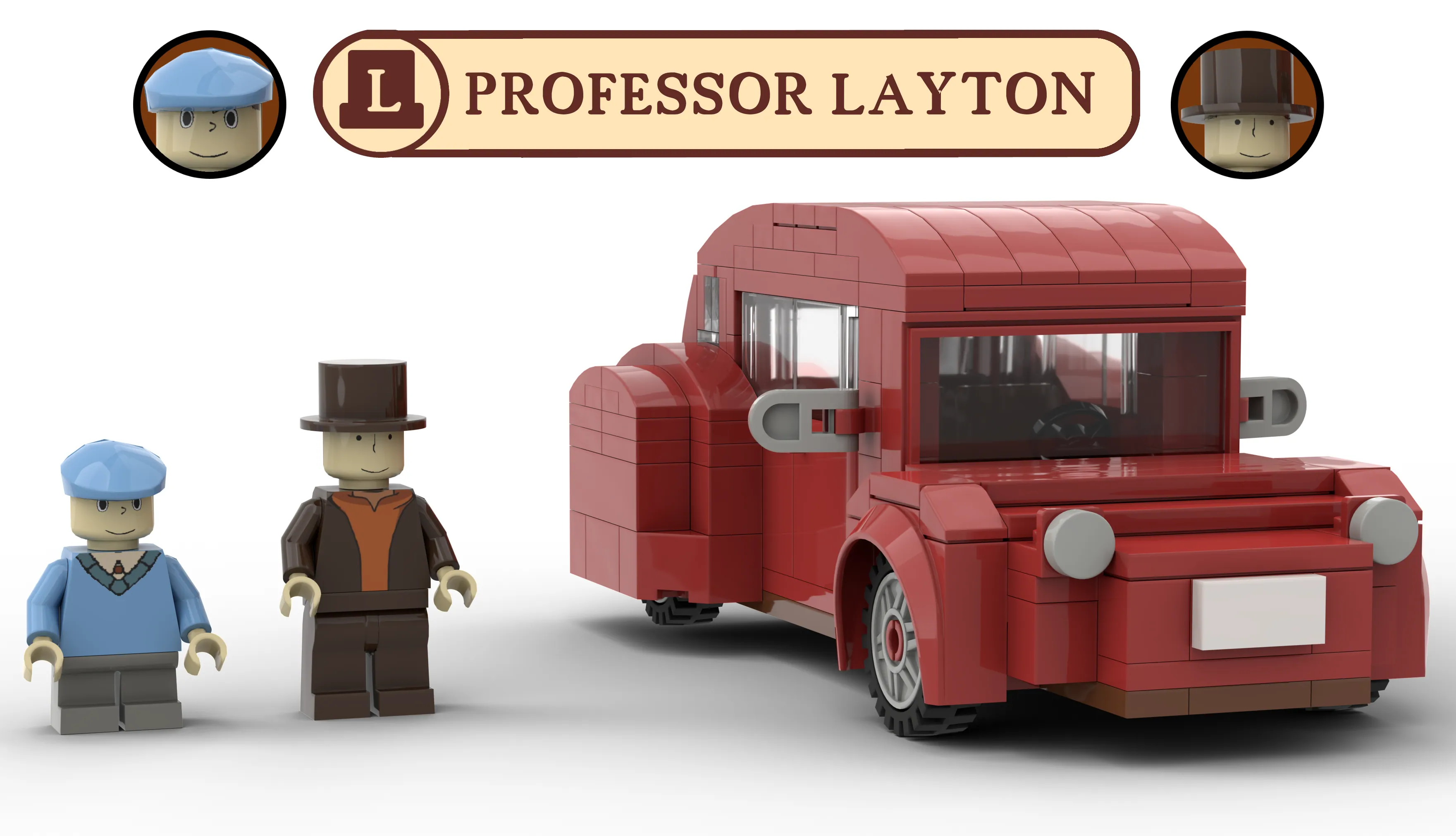 Professor Layton - Laytonmobile | LEGO® Ideas