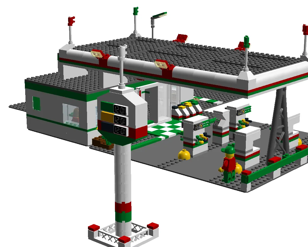Octan gasstation | LEGO® Ideas