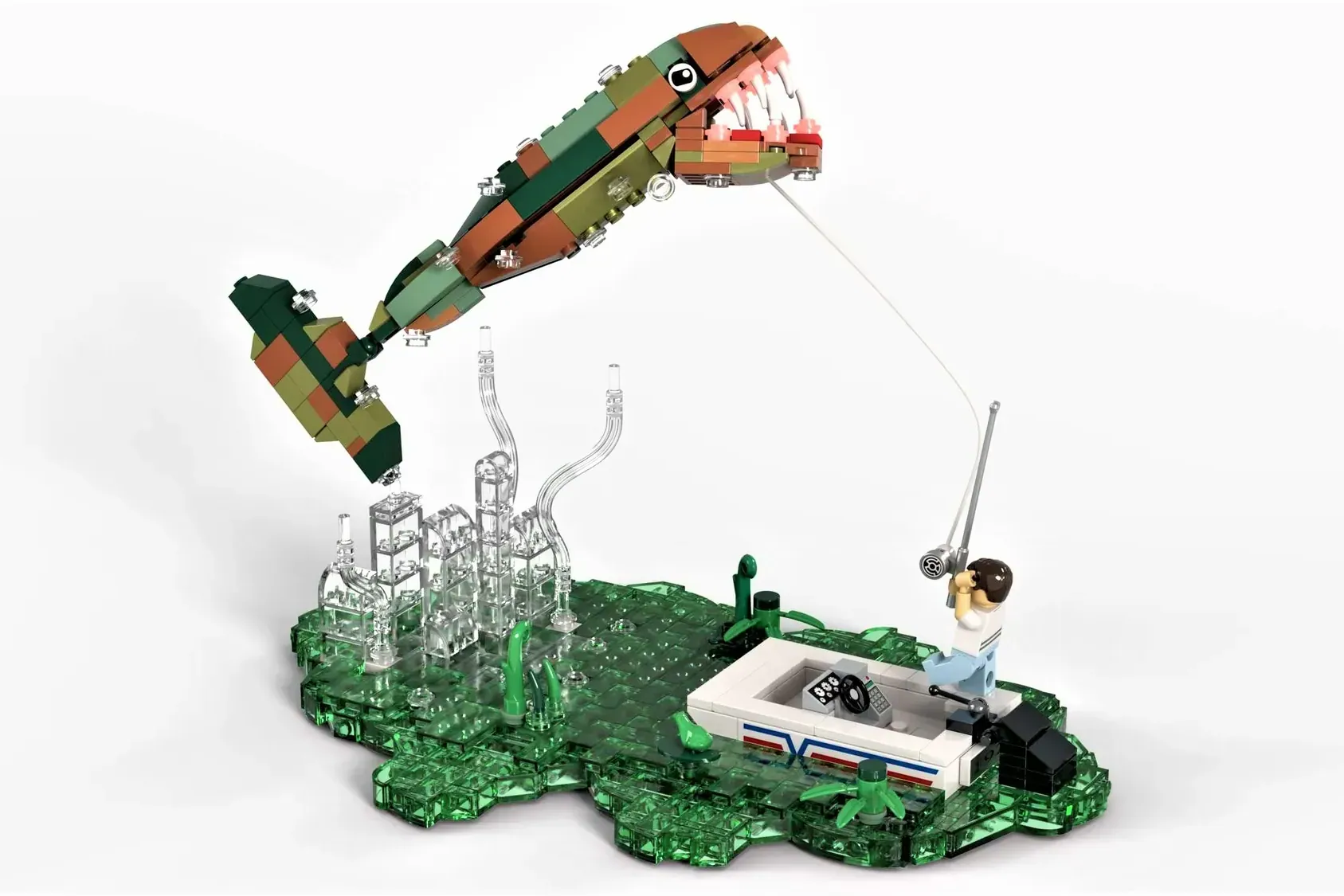 Pesca De Peces Salvajes | LEGO® Ideas