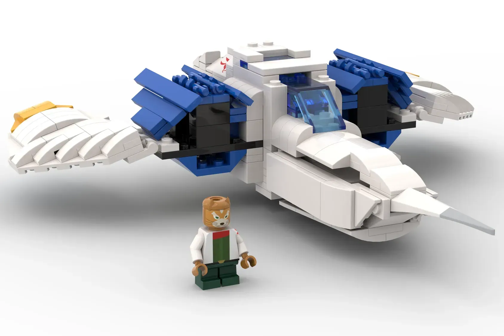 Star Fox Arwing | LEGO® Ideas