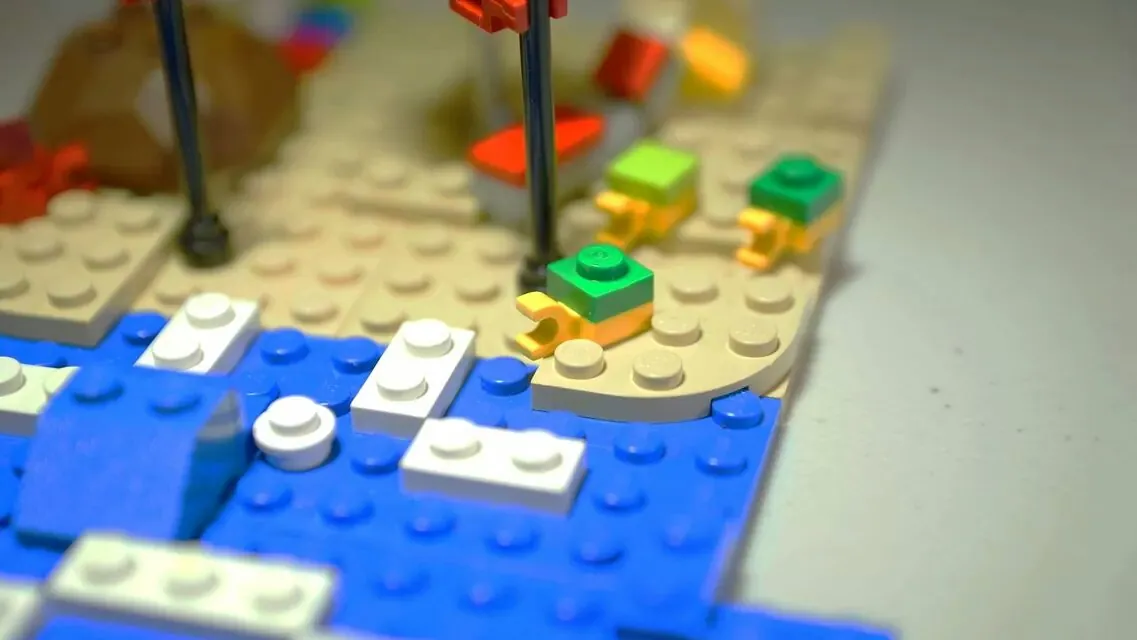 Micro Aussie Beach Scene | LEGO® Ideas