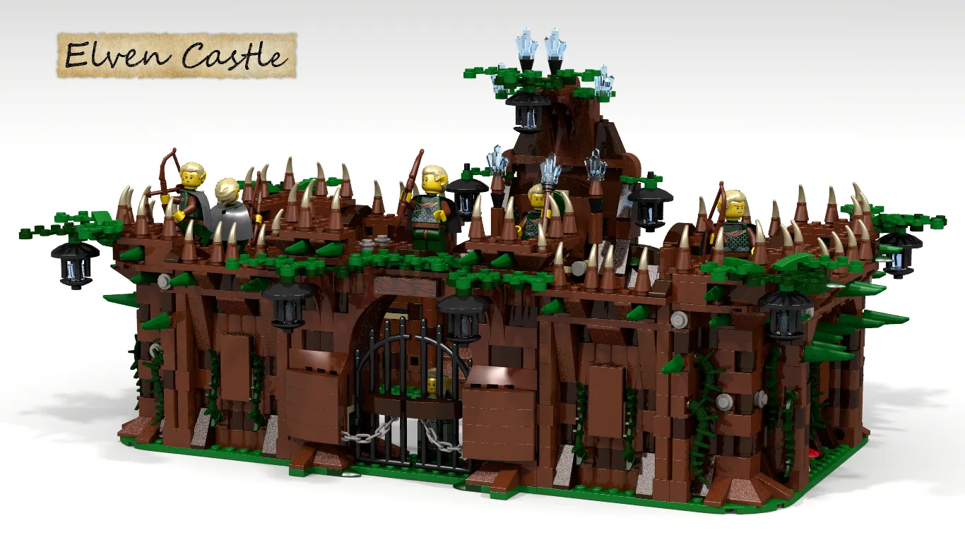 Elven Castle | LEGO® Ideas