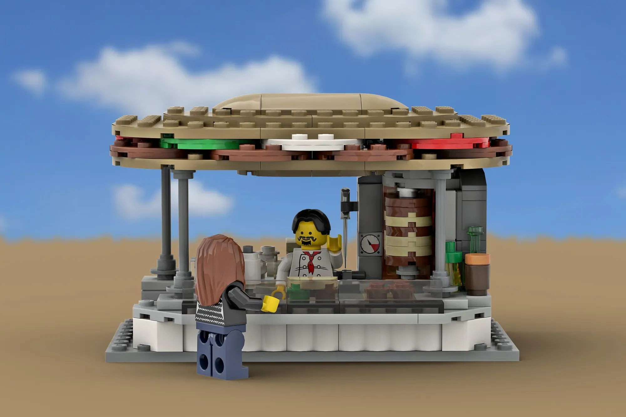 Doner Kebab With Everything | LEGO® Ideas