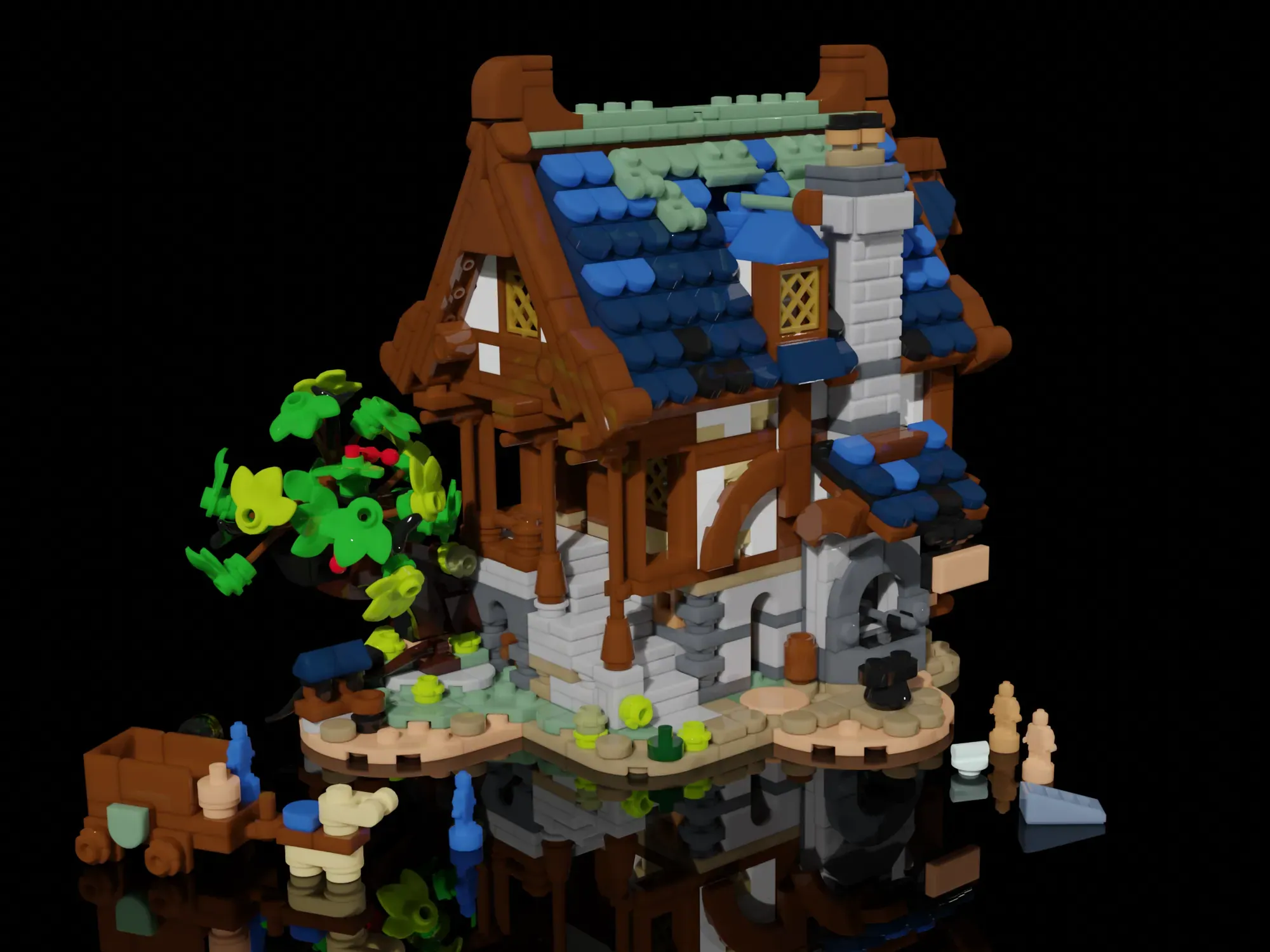 Micro Medieval Blacksmith | LEGO® Ideas