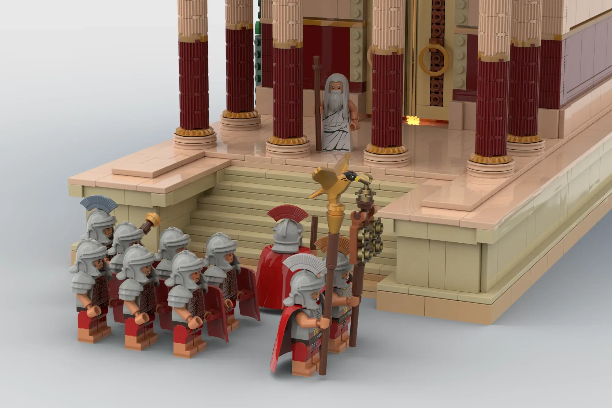 Roman Temple - Temple of Mars Ultor | LEGO® Ideas