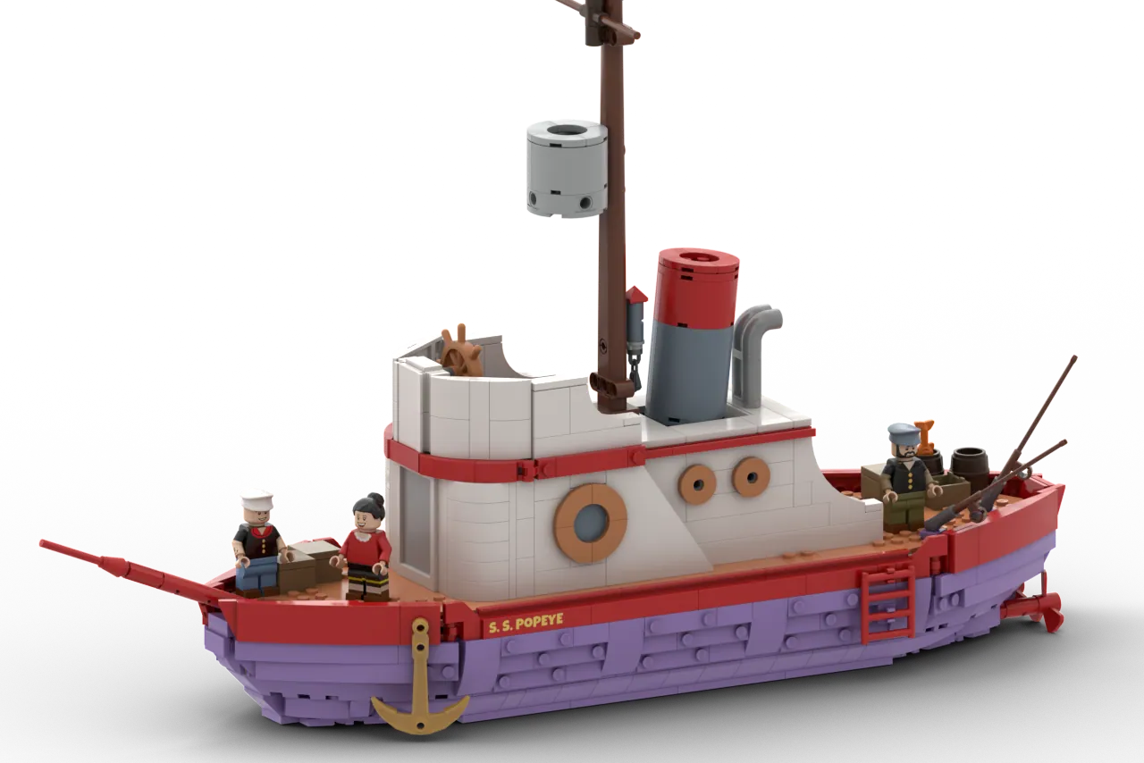 The S.S. Popeye - Popeye the Sailor Man | LEGO® Ideas
