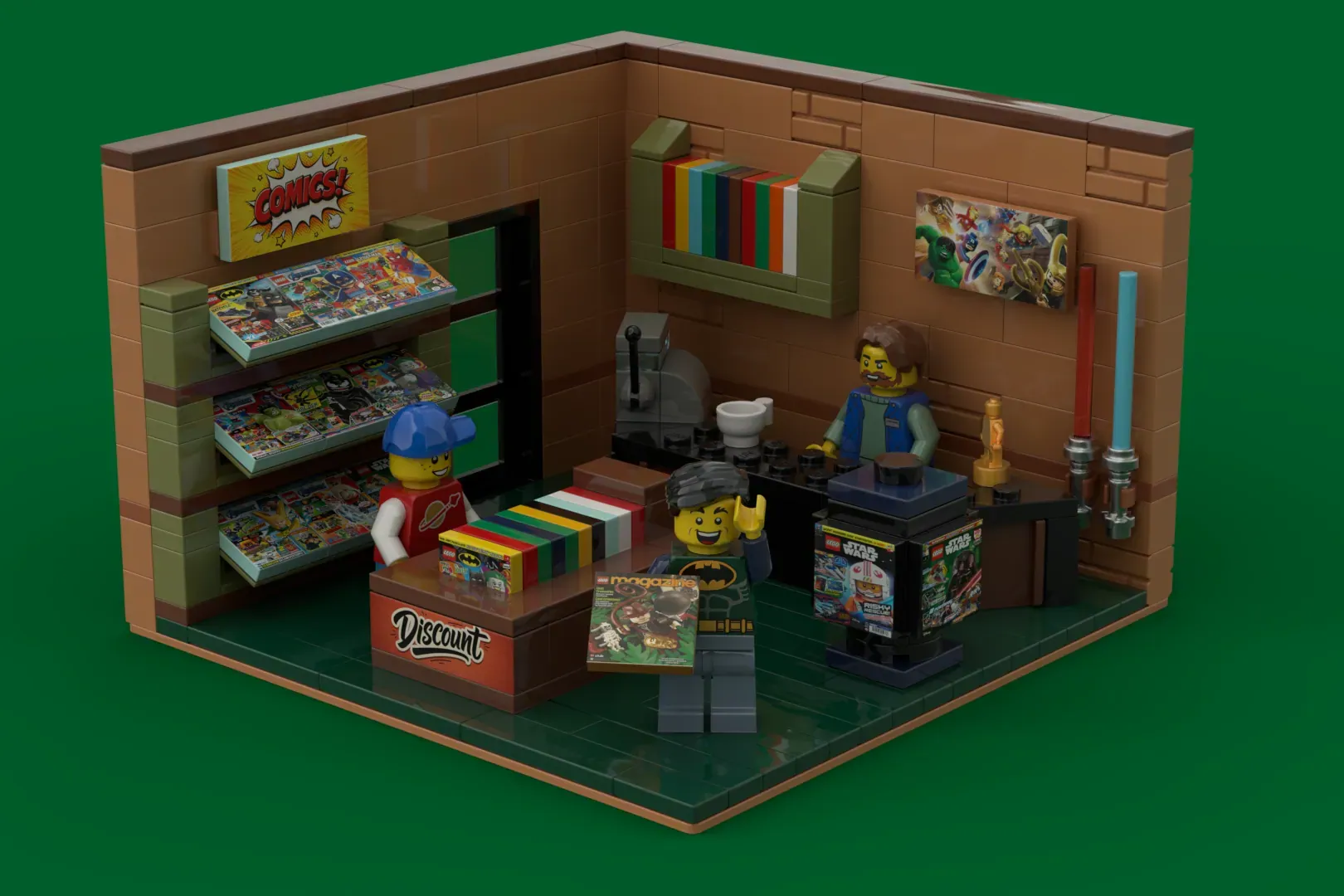 Comic Book Store | LEGO® Ideas