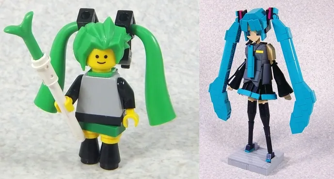 初音ミク-VOCALOID Hatsune Miku | LEGO® Ideas