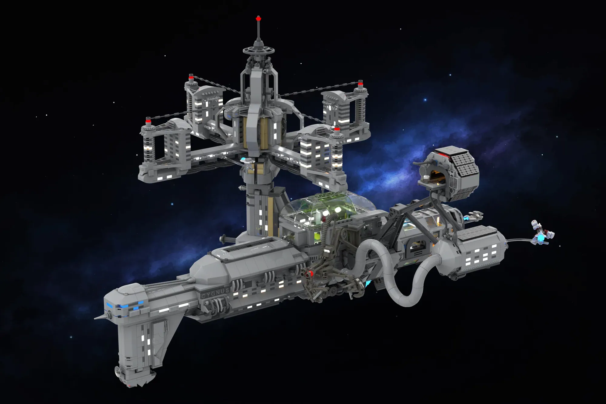 CYGNUS – A Generational Space Station | LEGO® Ideas