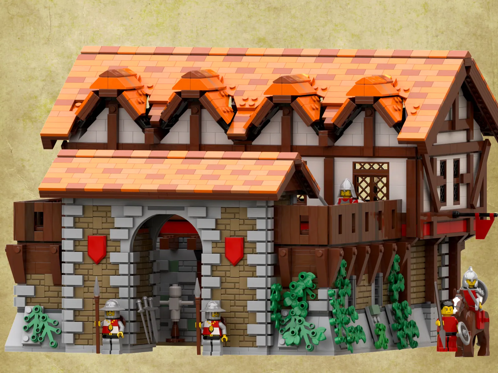 Age of Empires 2 Barracks | LEGO® Ideas