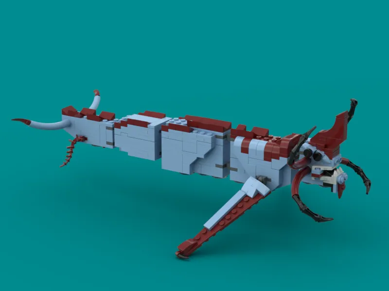 Subnautica - Reaper Leviathan and Seamoth | LEGO® Ideas