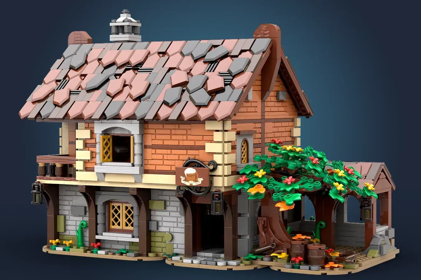 10K Club Interview: Medieval Tavern/Inn by HugoJCSantos93 | LEGO® Ideas