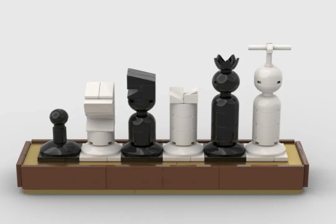 Ornate Chess and Checkers Board | LEGO® Ideas