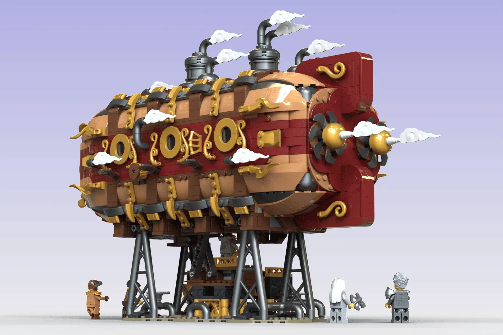 Steampunk Airship | LEGO® Ideas