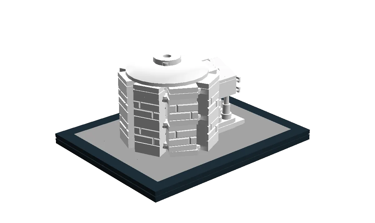 Micro Rome #3 - The Pantheon | LEGO® Ideas
