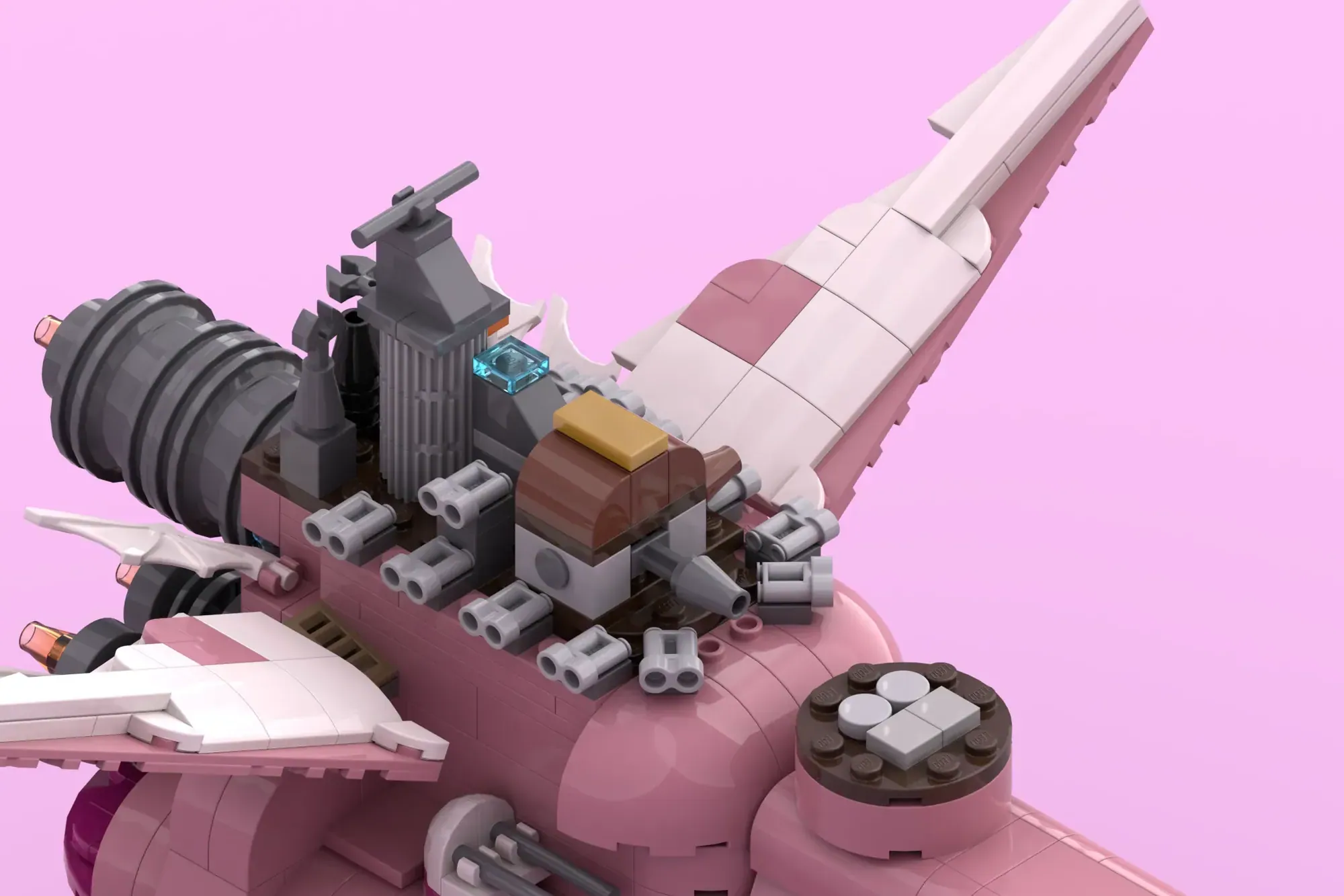Kirby: Robobot Halberd Copy Ability Mini-Display Model | LEGO® Ideas