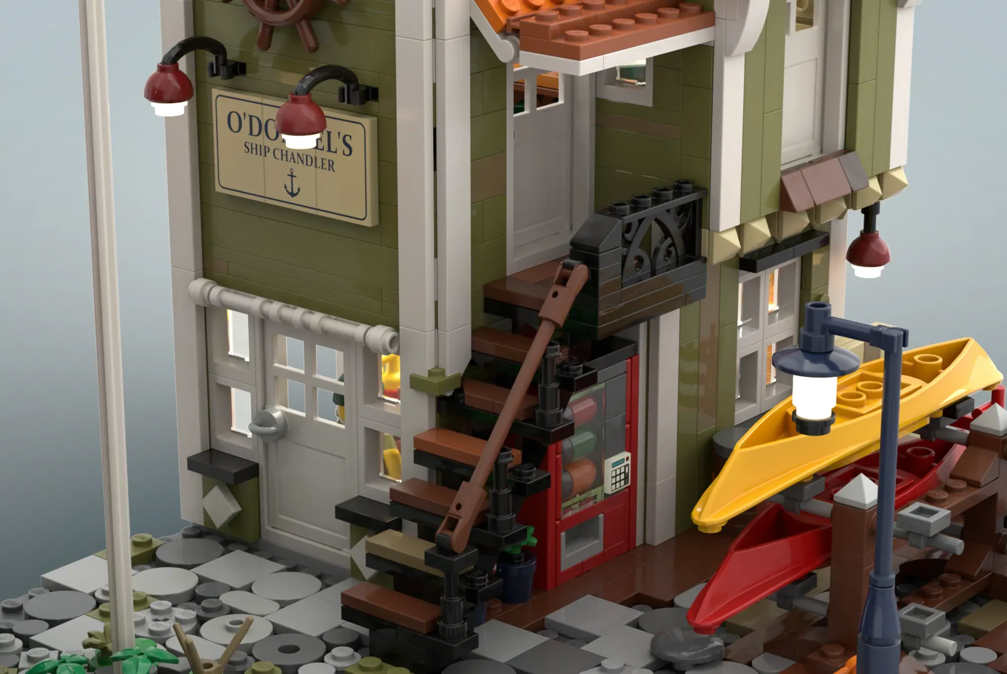 The Harbor's Edge | LEGO® Ideas