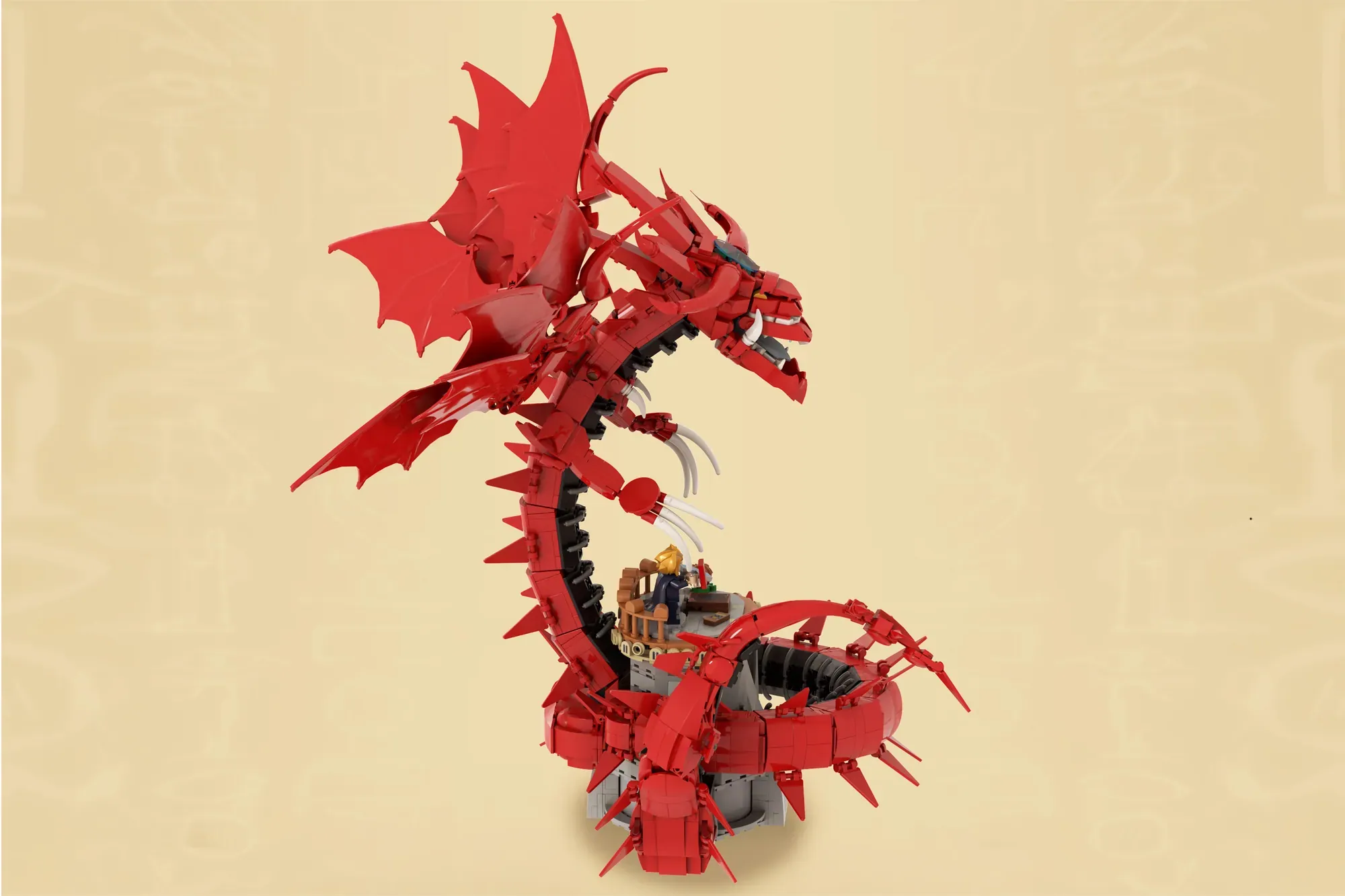 Battle City Semifinals: Yugi’s Slifer the Sky Dragon | LEGO® Ideas