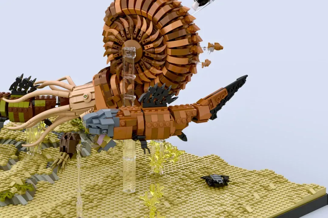 Life-Sized Ammonite | LEGO® Ideas