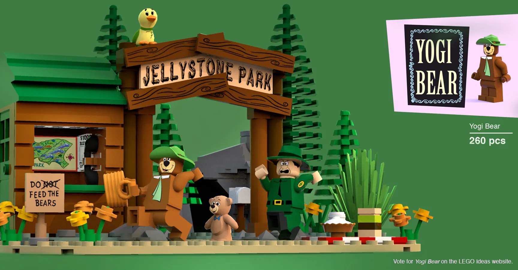 Yogi Bear | LEGO® Ideas