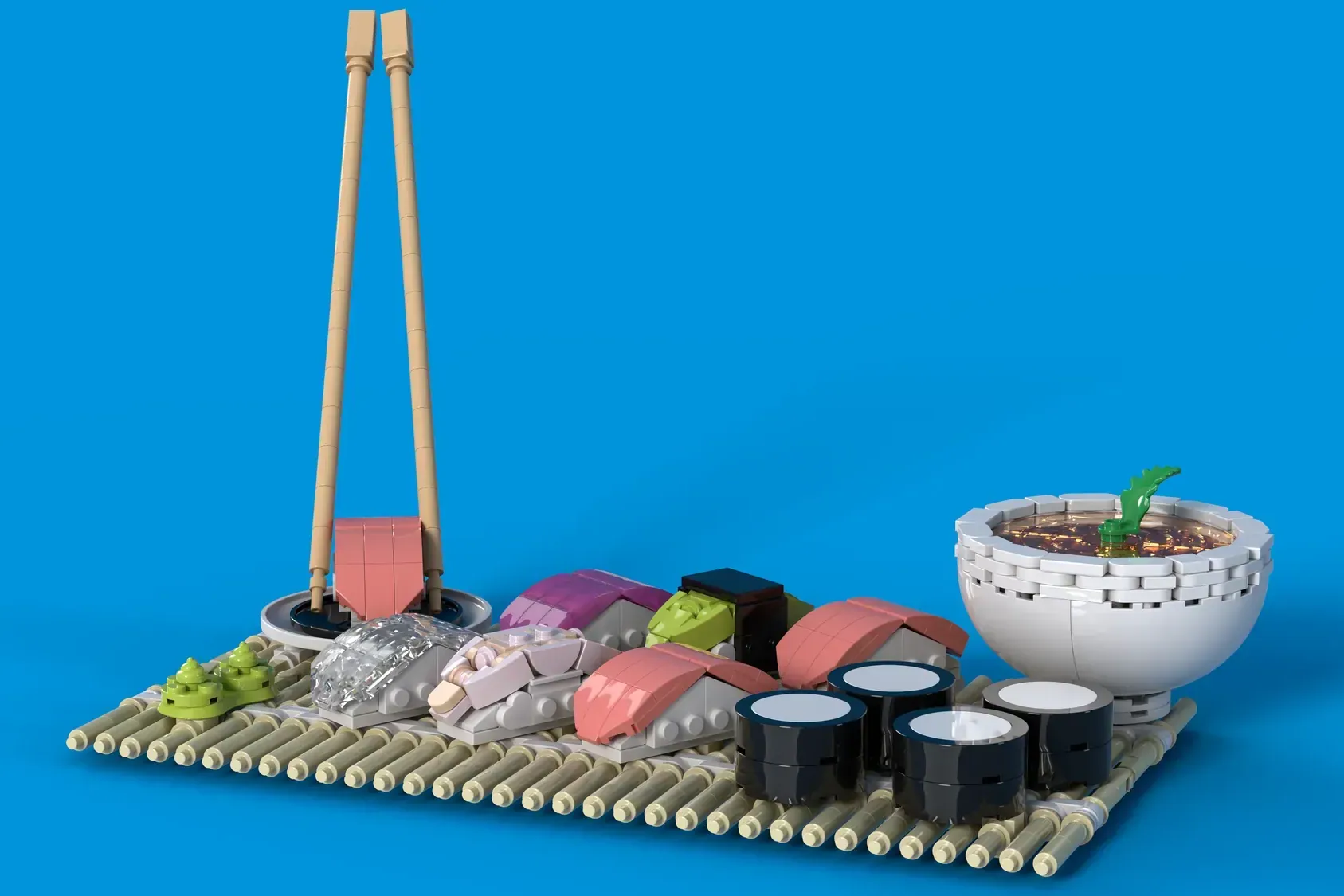 Modular Sushi Plate | LEGO® Ideas