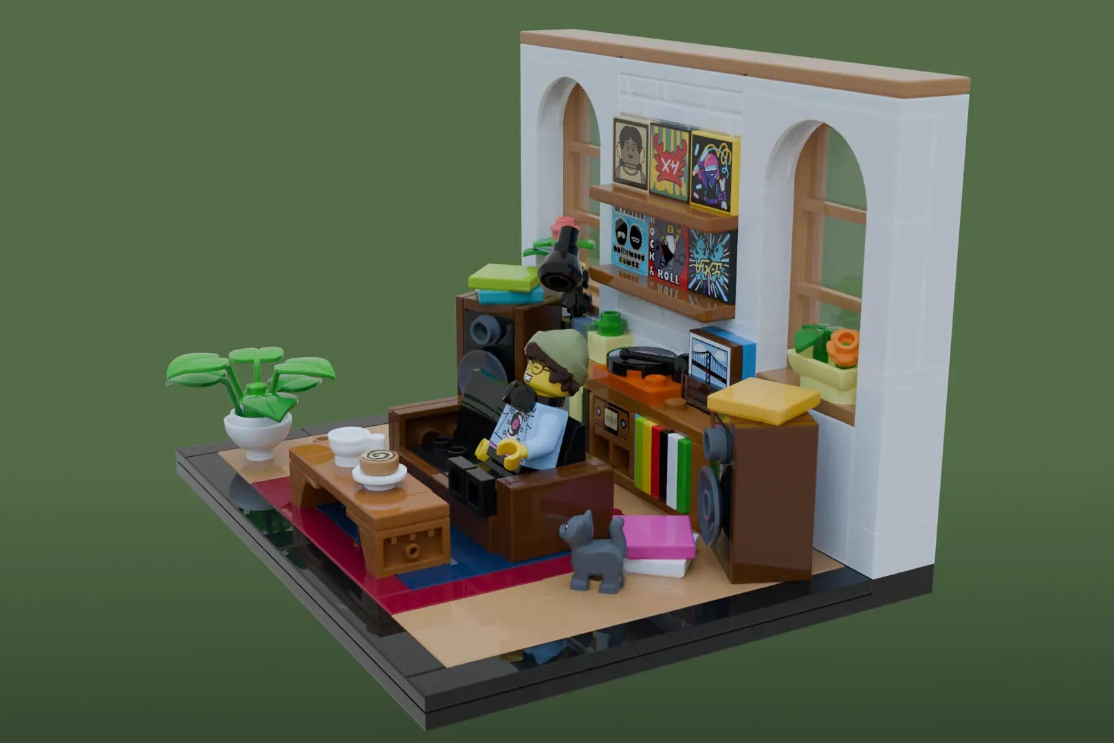 Plants 'N' Vinyl | LEGO® Ideas