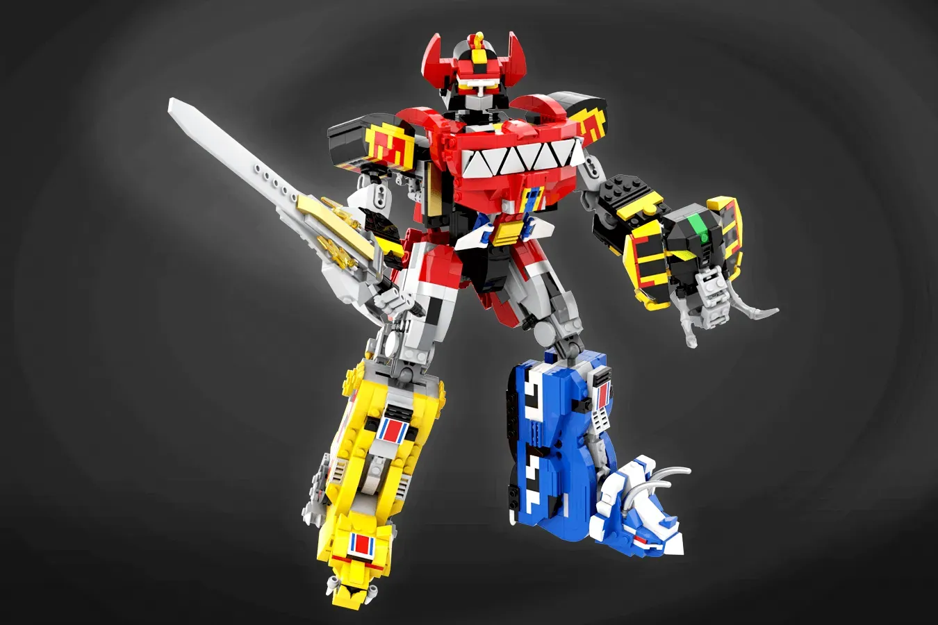 Go Go Power Rangers! Lego Megazord | LEGO® Ideas