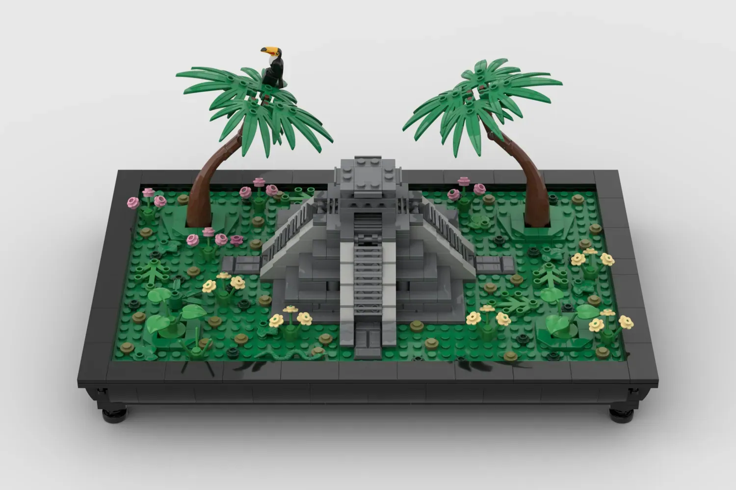 Chichén Itzá Mayan Pyramid Diorama | LEGO® Ideas