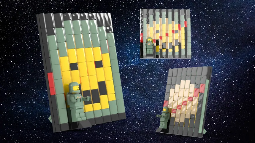 Classic Space Lenticular Changing Photo | LEGO® Ideas