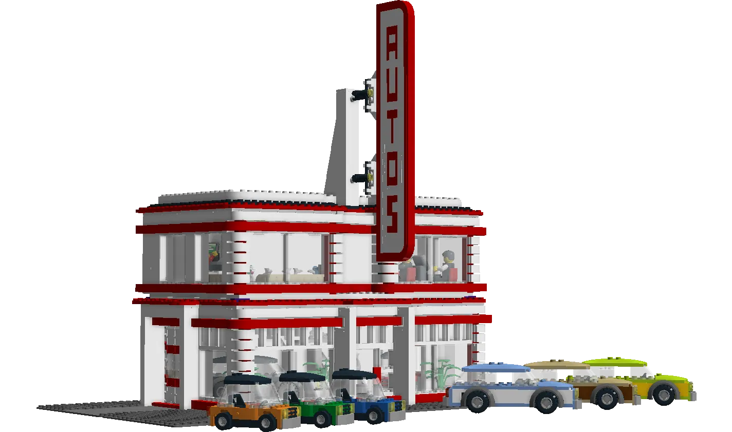 Modular Automobile Dealership | LEGO® Ideas