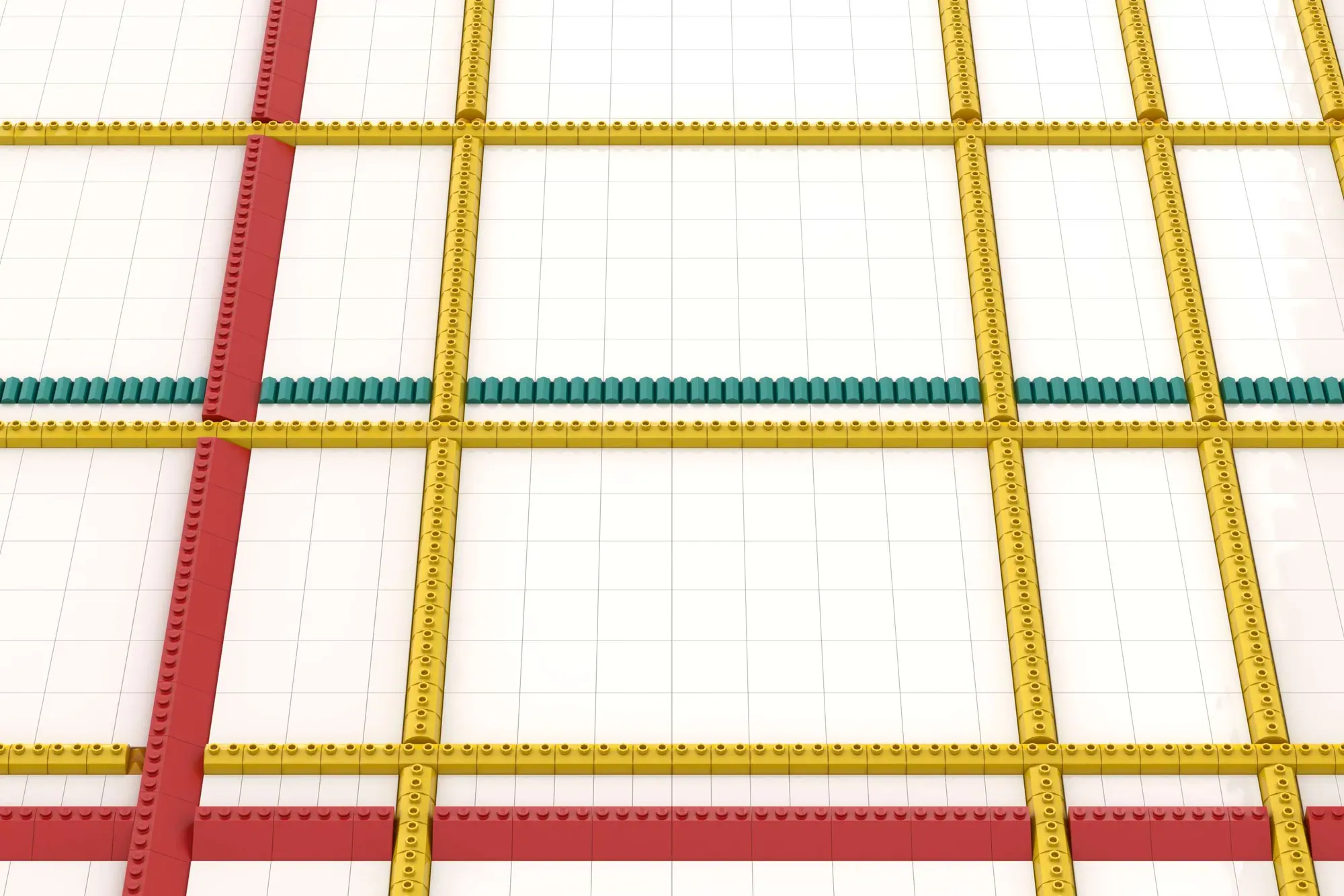 Piet Mondrian's "New York City" (At Full Scale!) | LEGO® Ideas