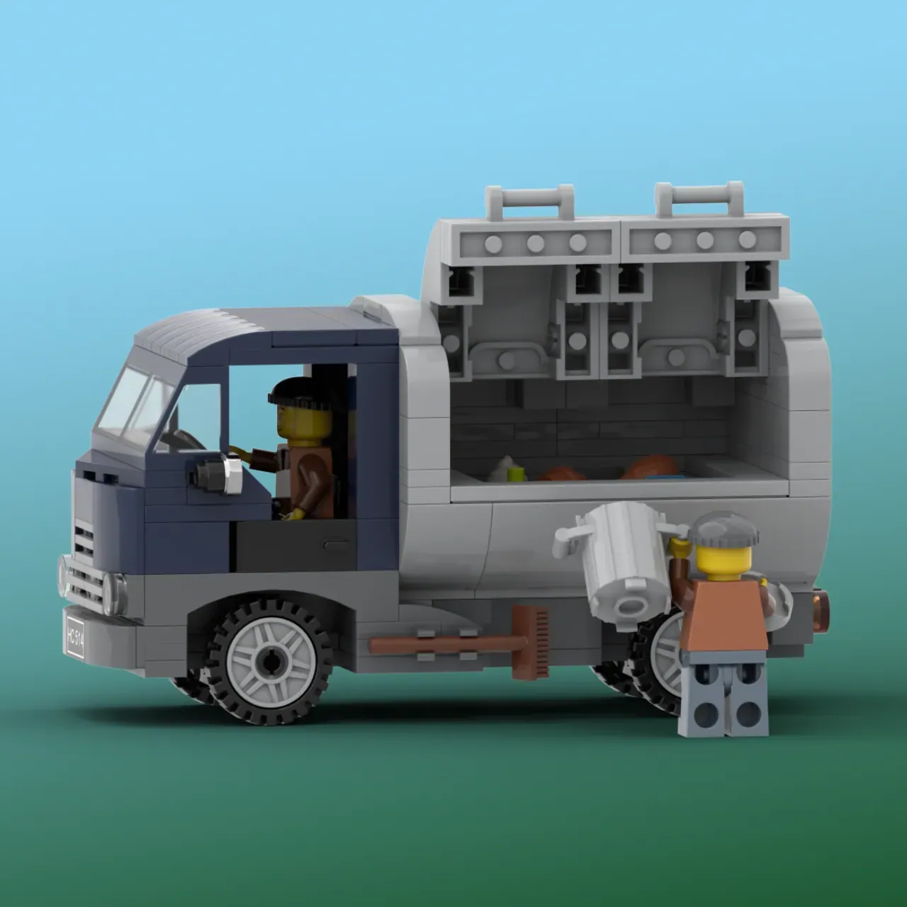 Retro Rubbish Lorry | LEGO® Ideas