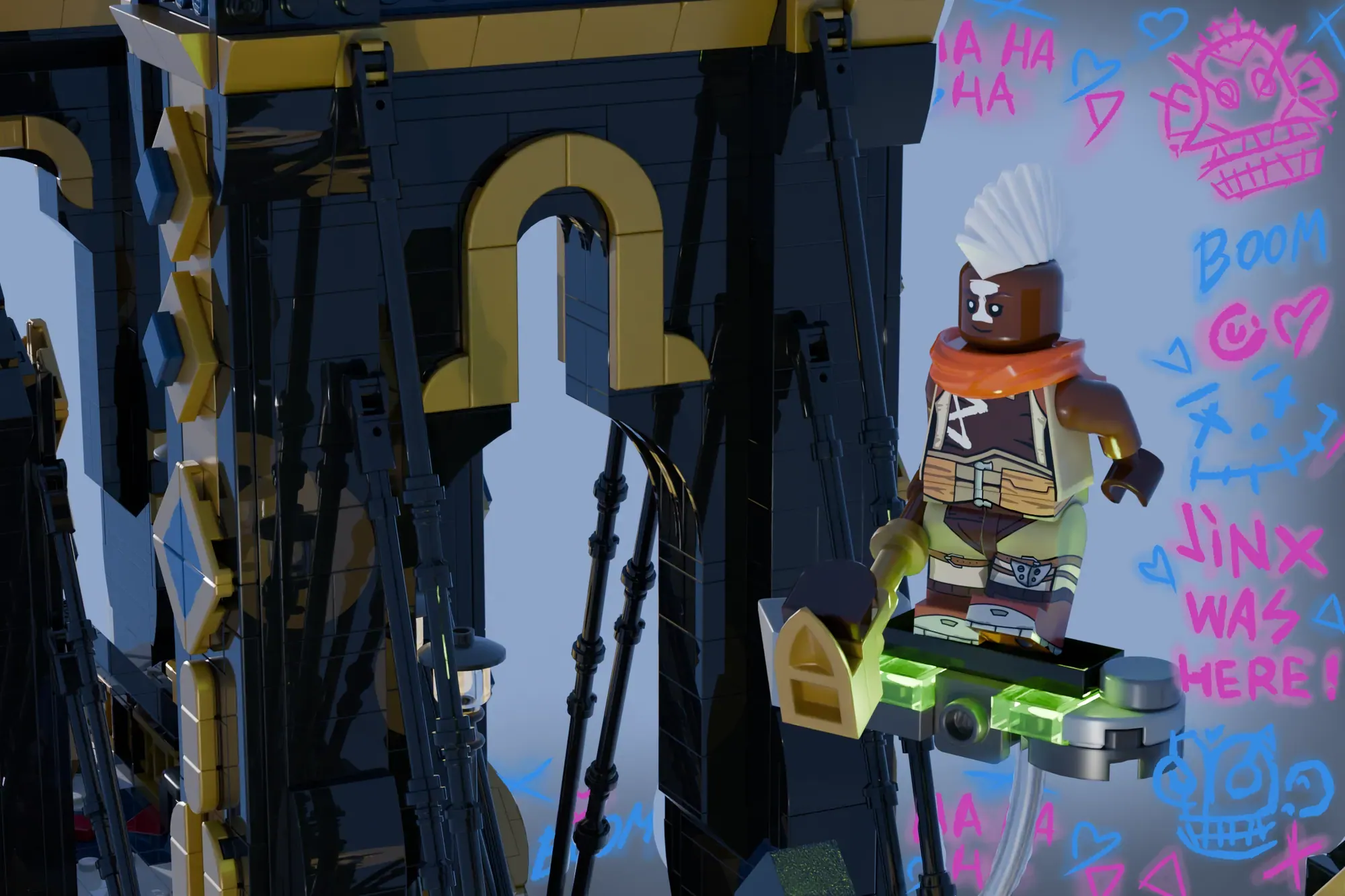 Arcane - League of Legends: The Bridge | LEGO® Ideas