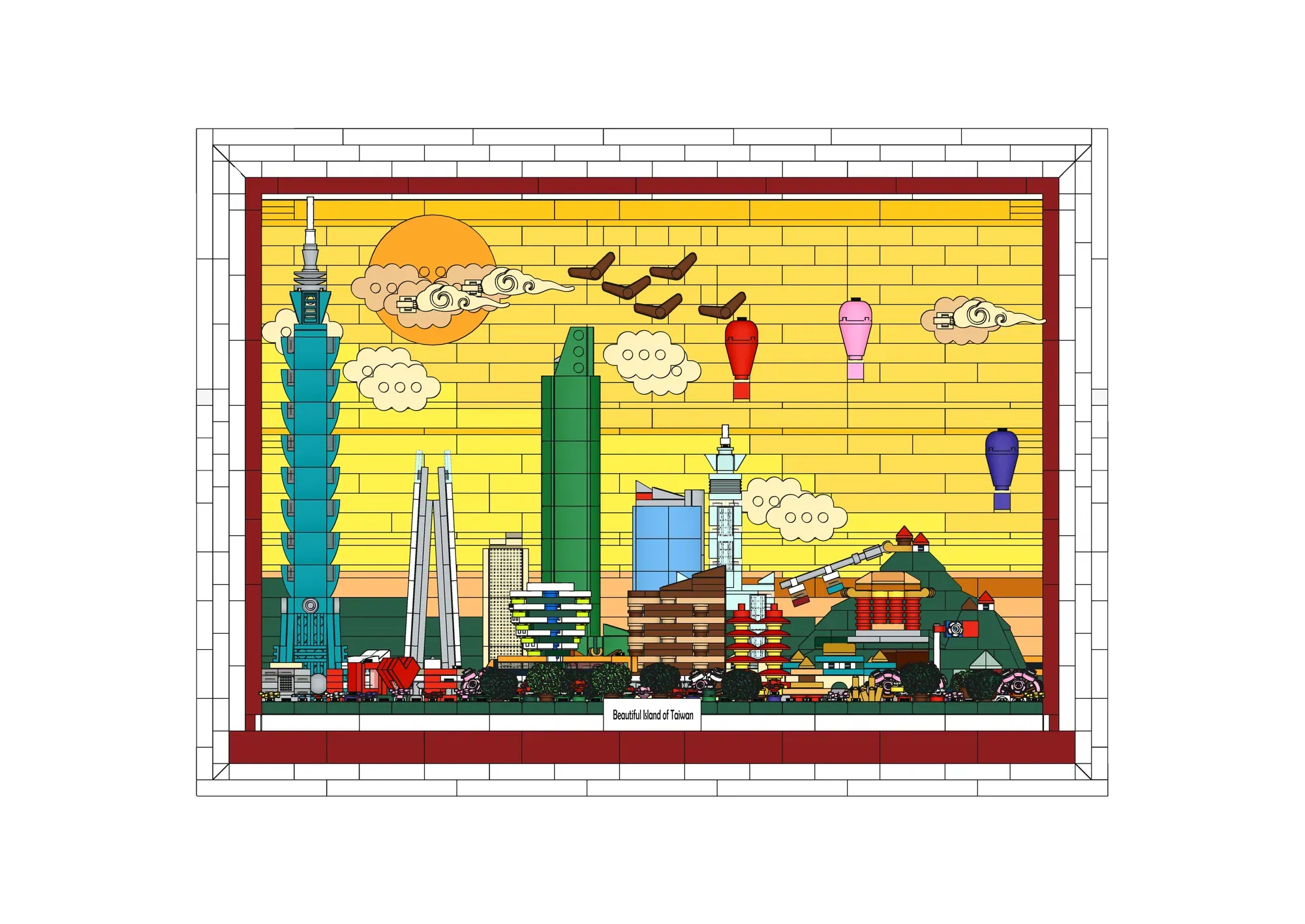 Beautiful Island of Taiwan | LEGO® Ideas