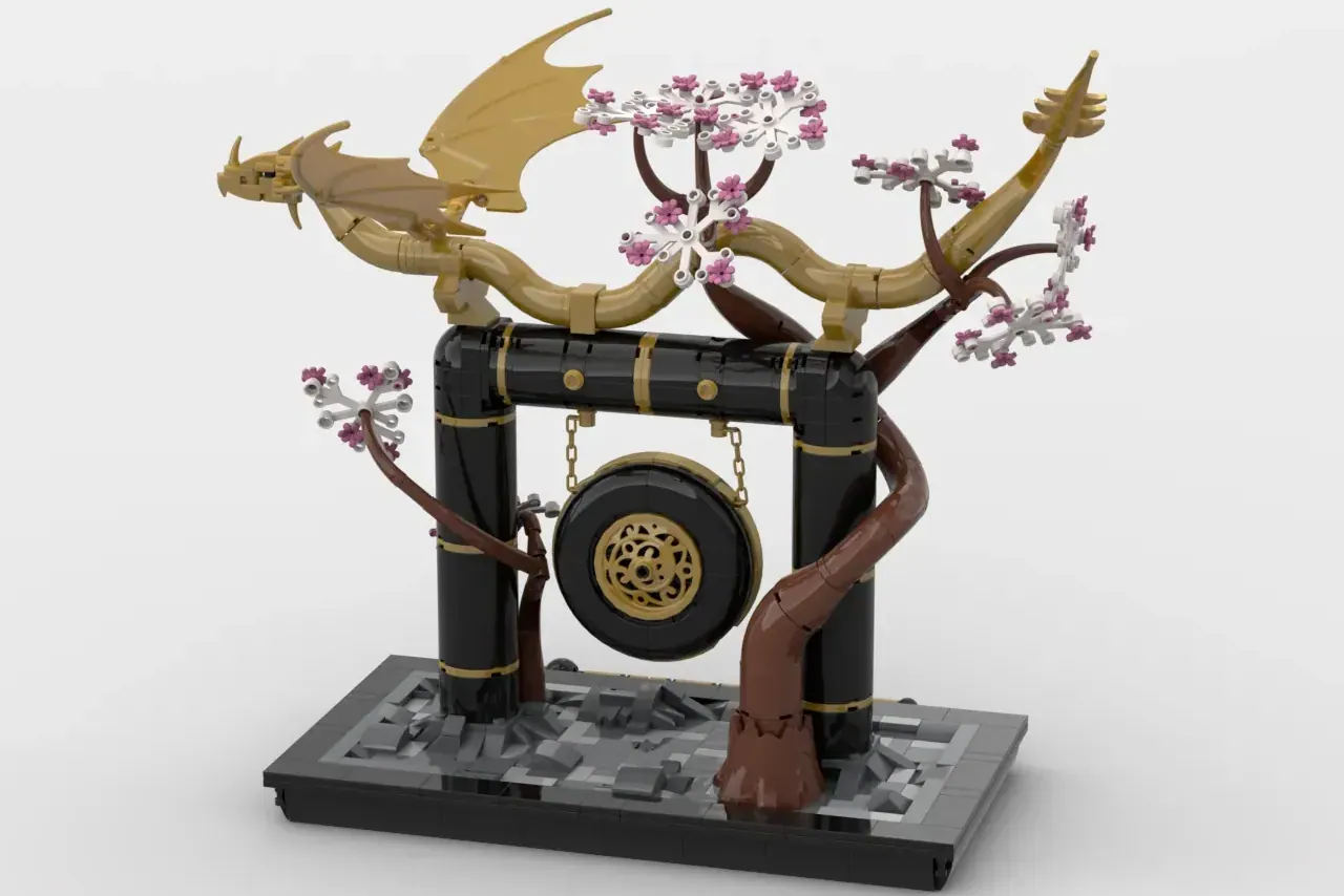 Ornate Chinese Gong | LEGO® Ideas