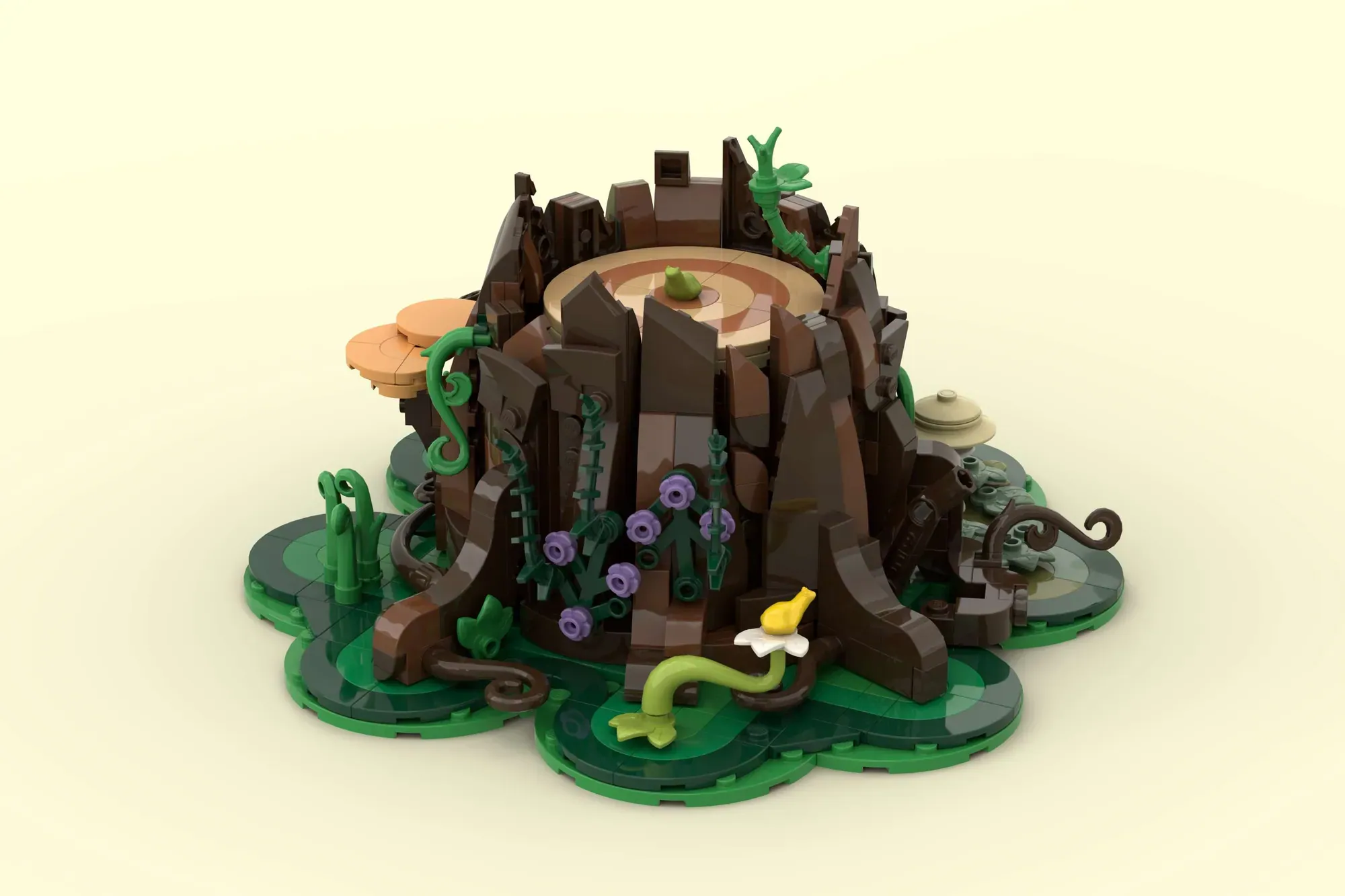An Old Stump (Chestnut, Oak, Pine) | LEGO® Ideas