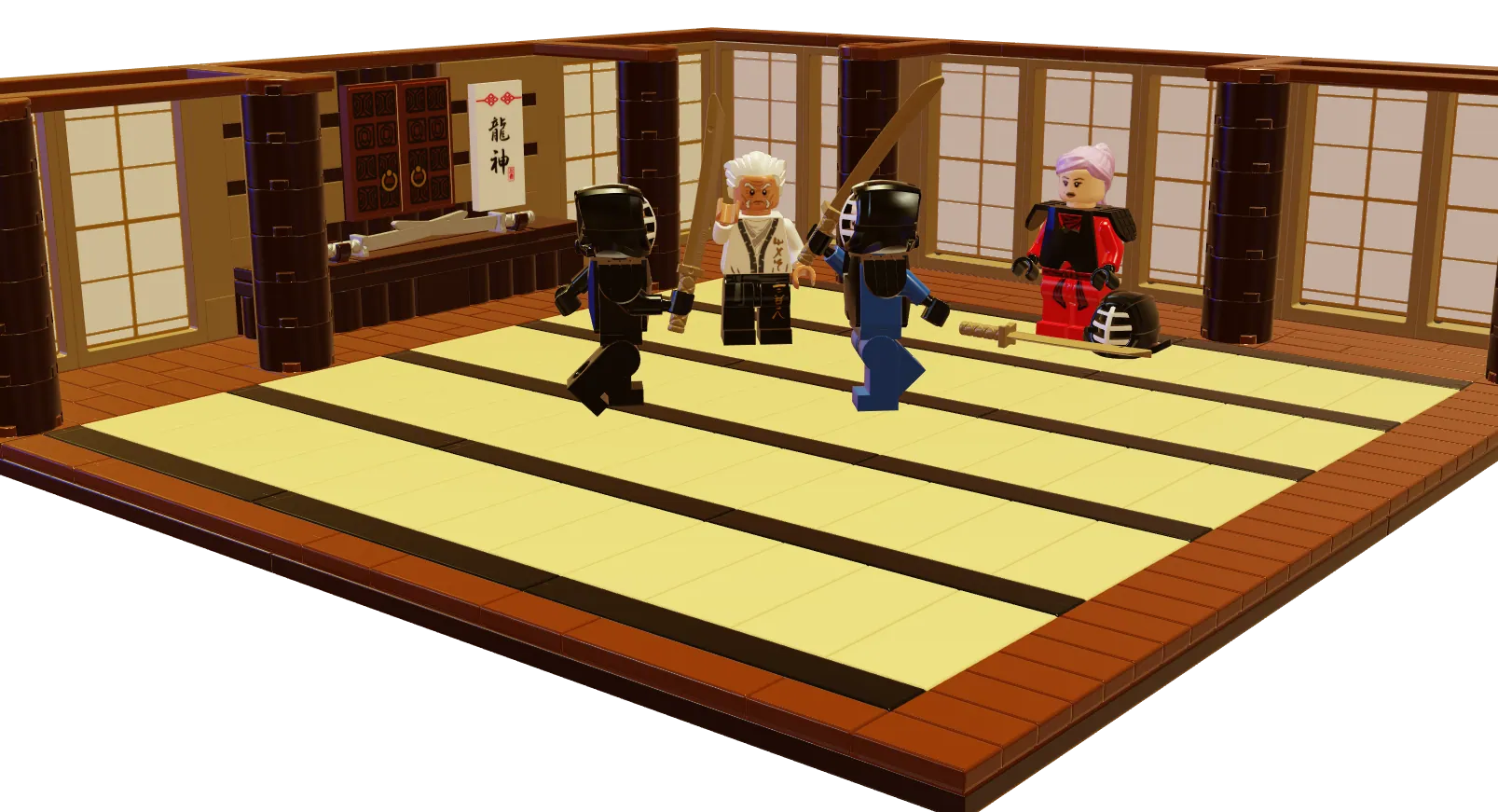 Traditional Dojo of Kendo: The Way of the Sword | LEGO® Ideas