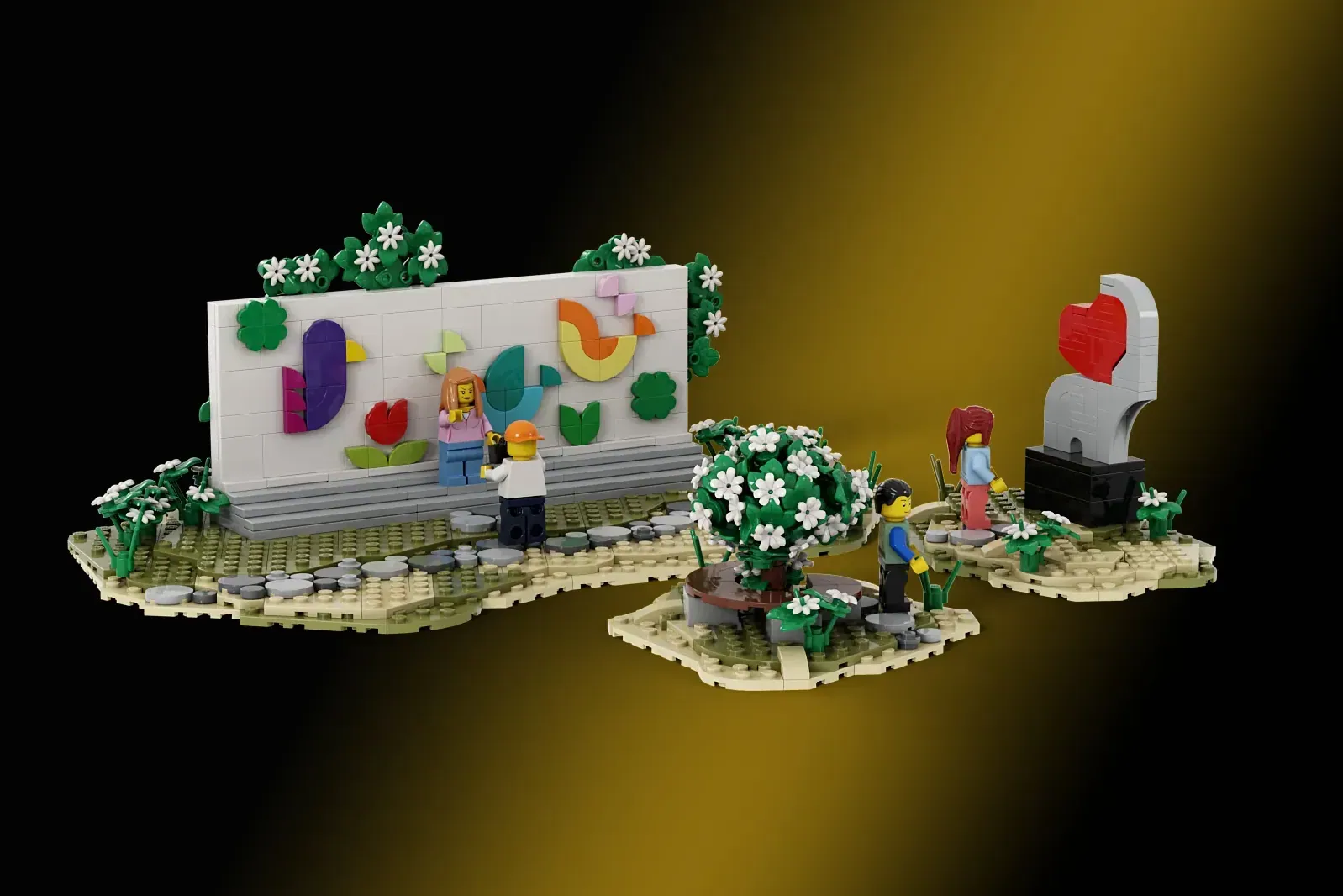 A Park With Murals and Sculptures | LEGO® Ideas