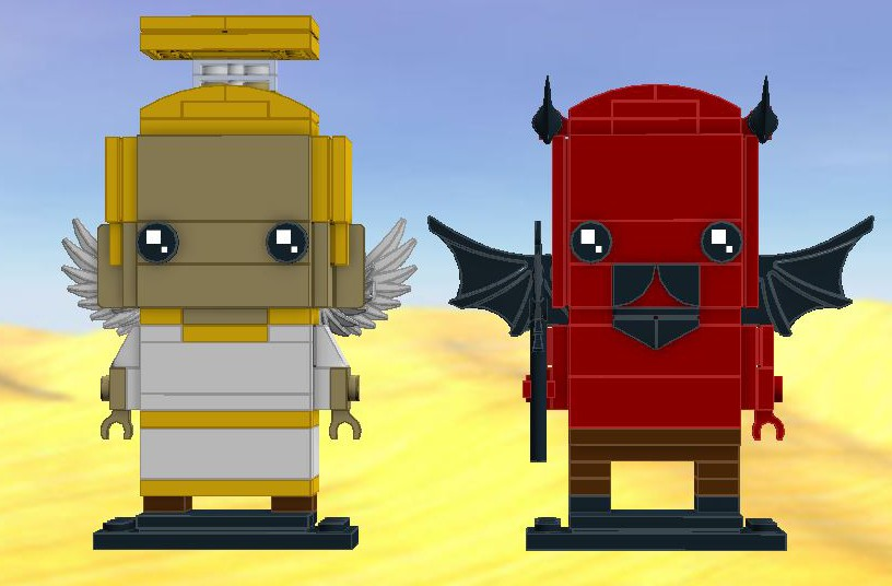 Lego Angel Instructions
