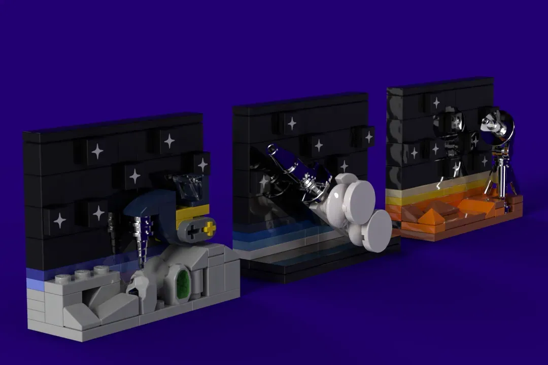 Micro Space Dioramas | LEGO® Ideas