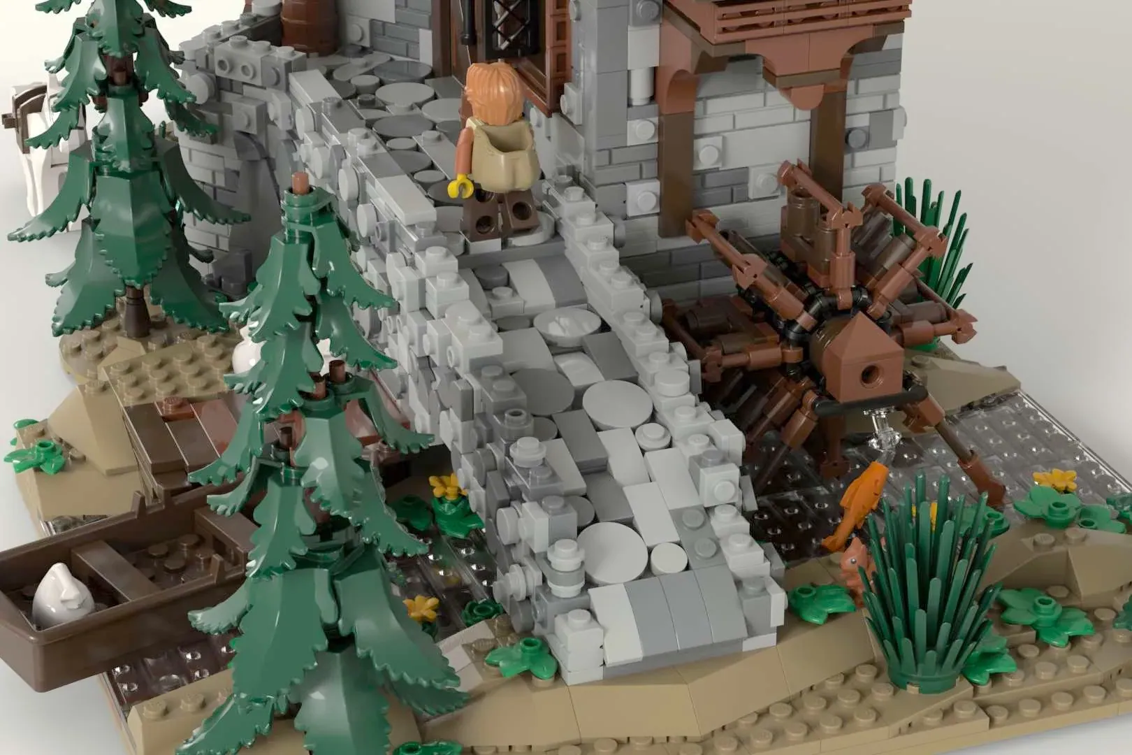Medieval Watermill | LEGO® Ideas