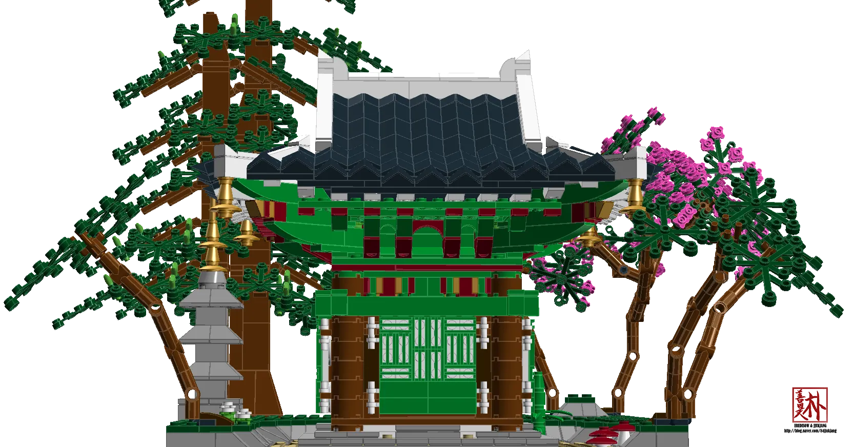 The Small Oriental Temple | LEGO® Ideas