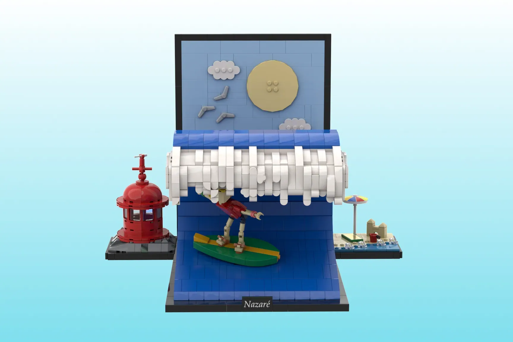 Nazaré - The Surfing Capital | LEGO® Ideas
