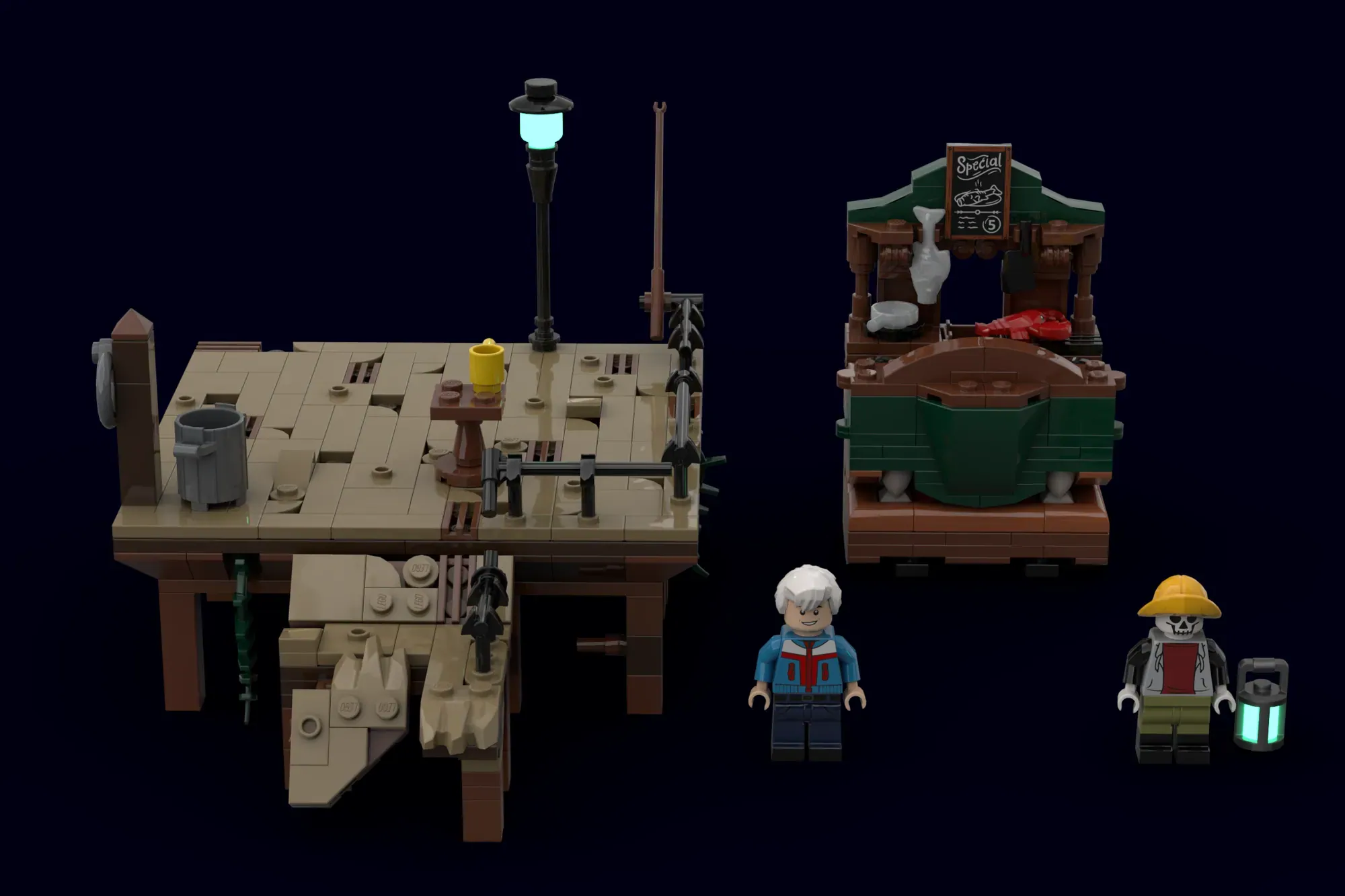 Hubert´s Haunted Fish Shack | LEGO® Ideas