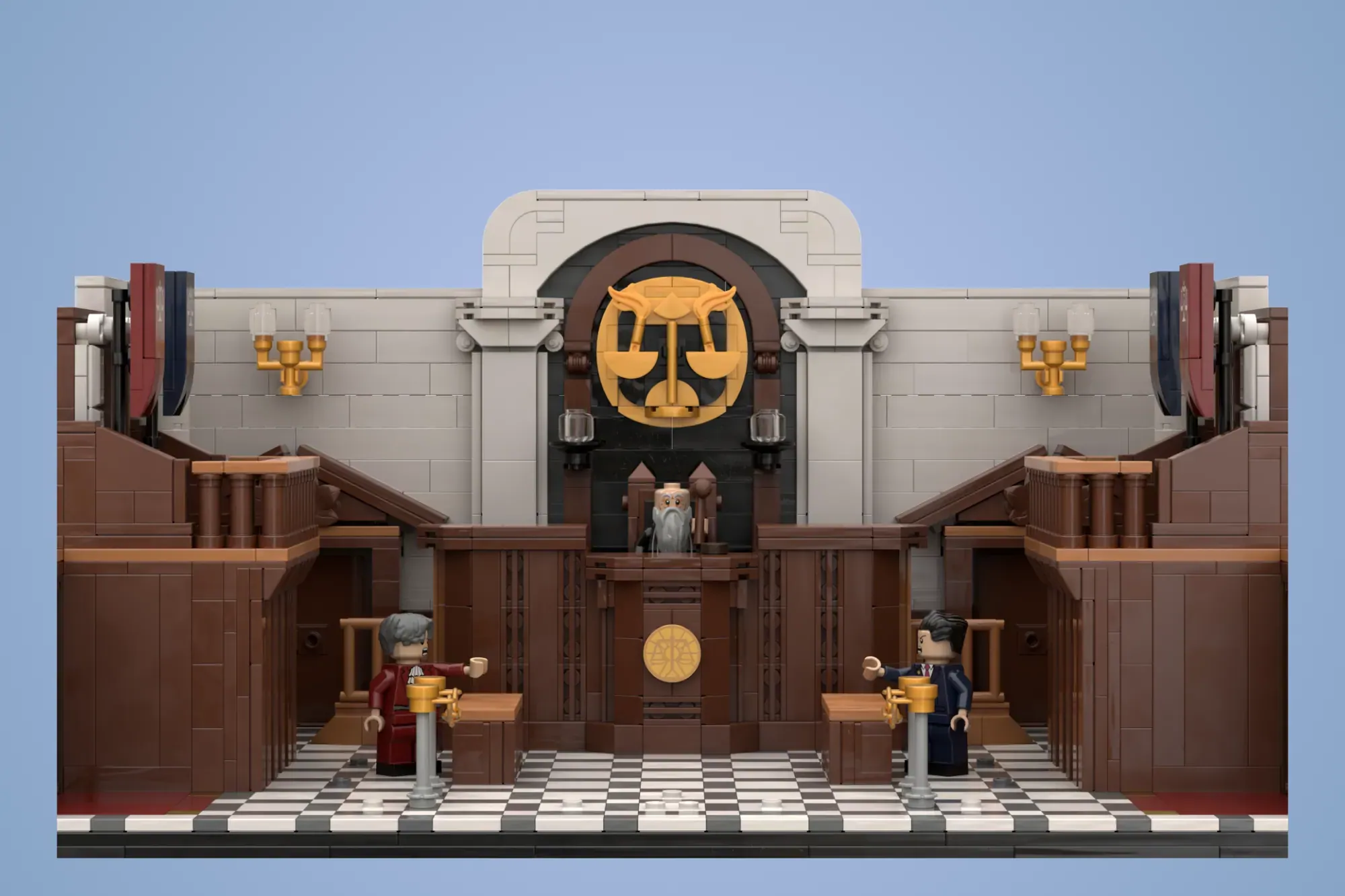 Apollo Justice: Ace Attorney Trilogy Courthouse | LEGO® Ideas
