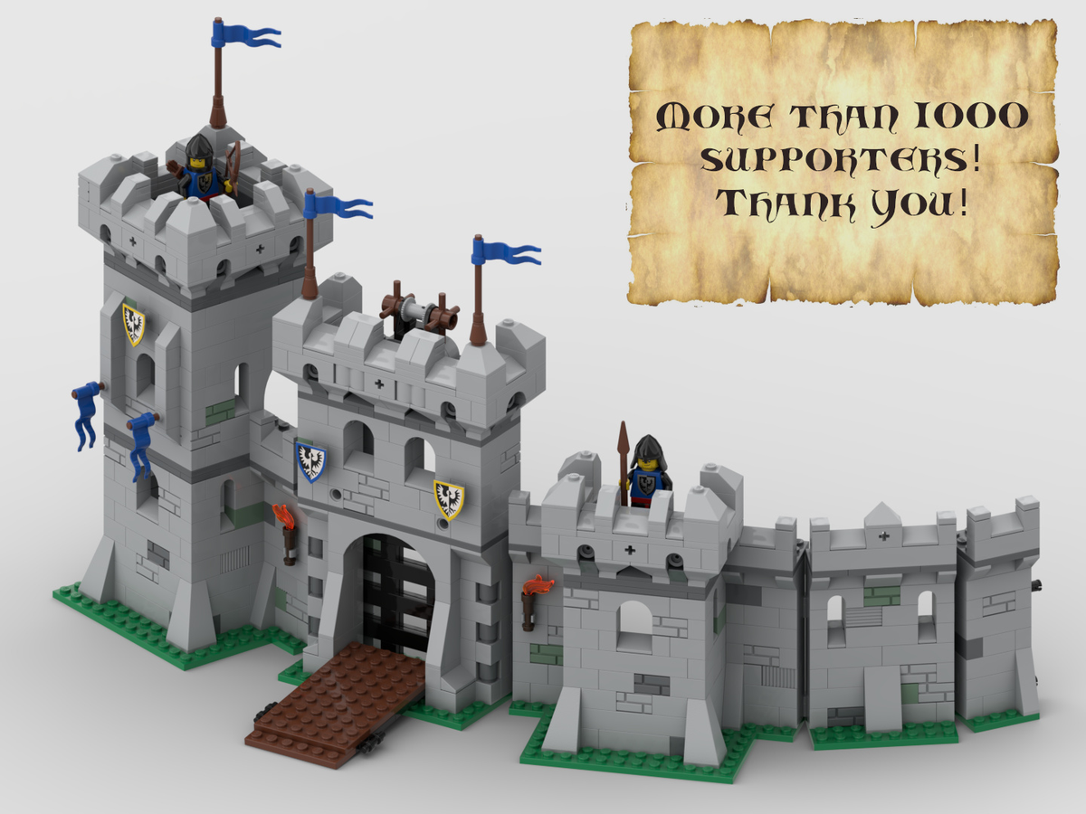 LEGO IDEAS - The Modular Knight's Castle