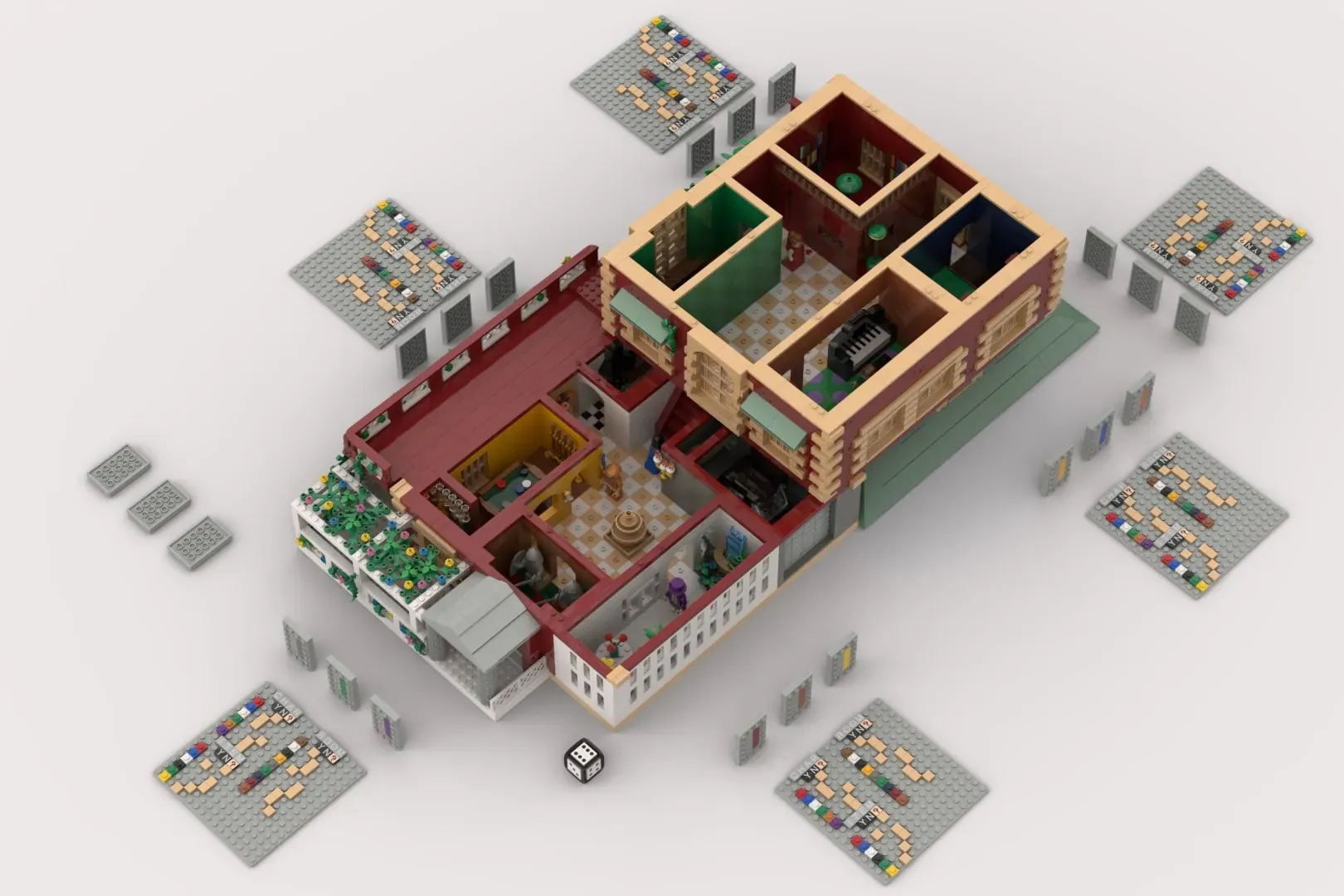 The Playable Mansion of Cluedo (Or Clue) | LEGO® Ideas